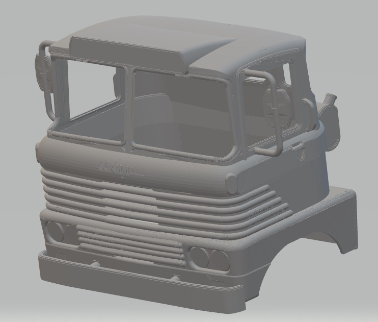 Fichier STL Scammell Trunker 1960s Cabine imprimable 📻 ・Design pour ...