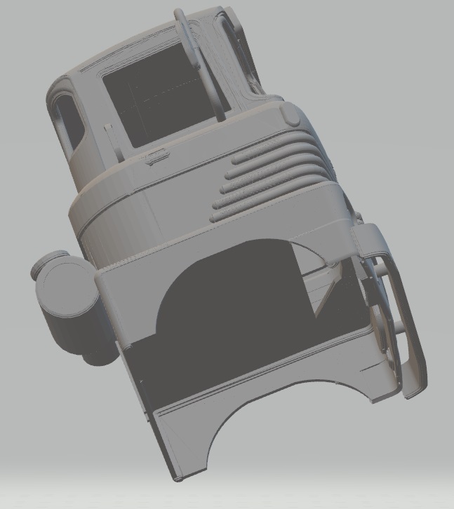 🚕 Scammell Trunker 1960s Printable Cab・ STL File for ・Cults