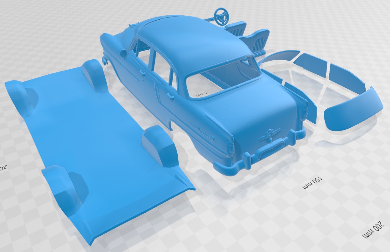 3D file Holden Special 1958 Printable Car 🚗 ・3D printer design to ...