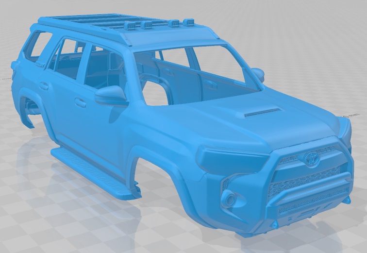 🚗 Toyota 4Runner 2018 TRD Pro 4x4 Printable Car・ 3D File for ・Cults