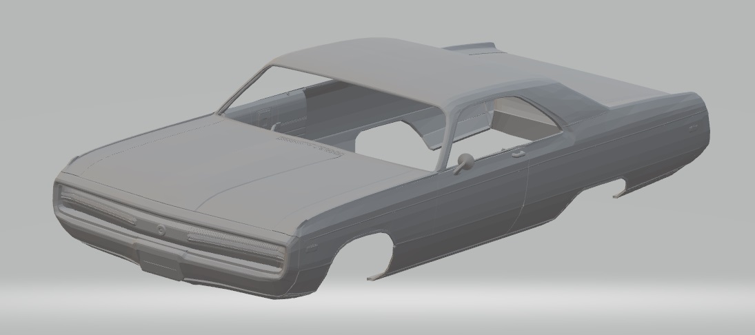 STL file 300 1970 Printable Body Car 🚗 ・3D printing idea to download・Cults