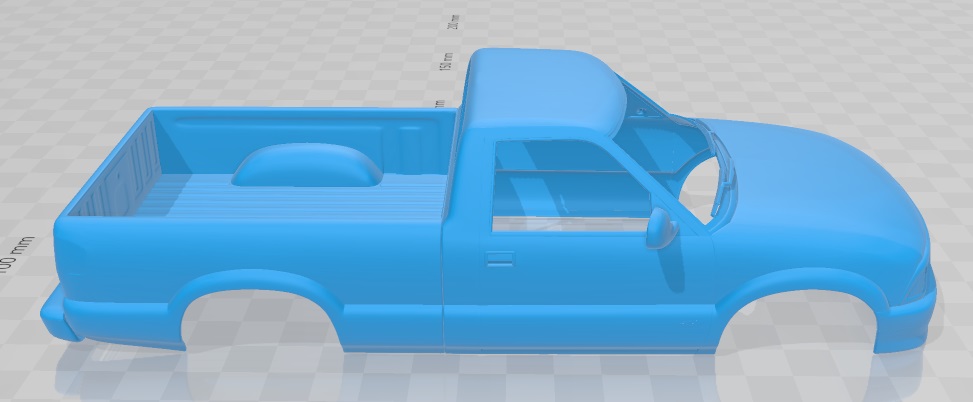 🚙 Chevrolet S10 Single Cab 1994 Printable Body Car・ 3D File for ・Cults