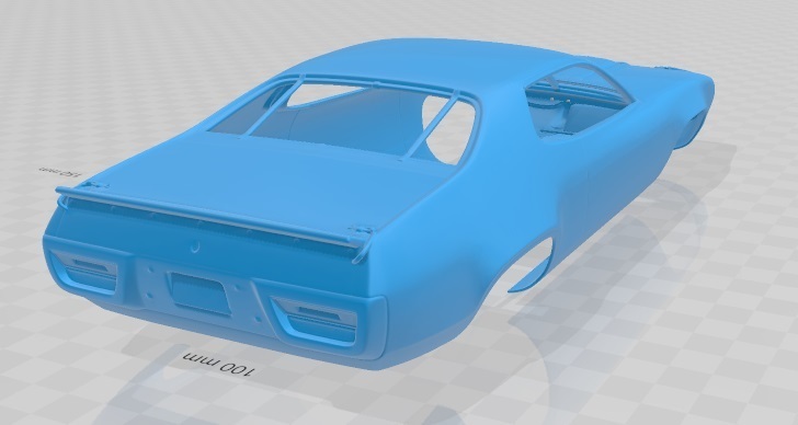 STL file Roadrunner Nascar 1971 Printable Body Car 🚗 ・3D printer model ...