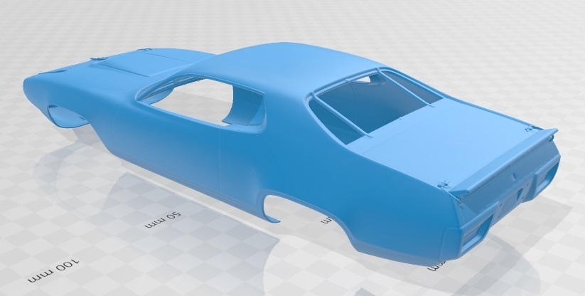 STL file Roadrunner Nascar 1971 Printable Body Car 🚗 ・3D printer model ...