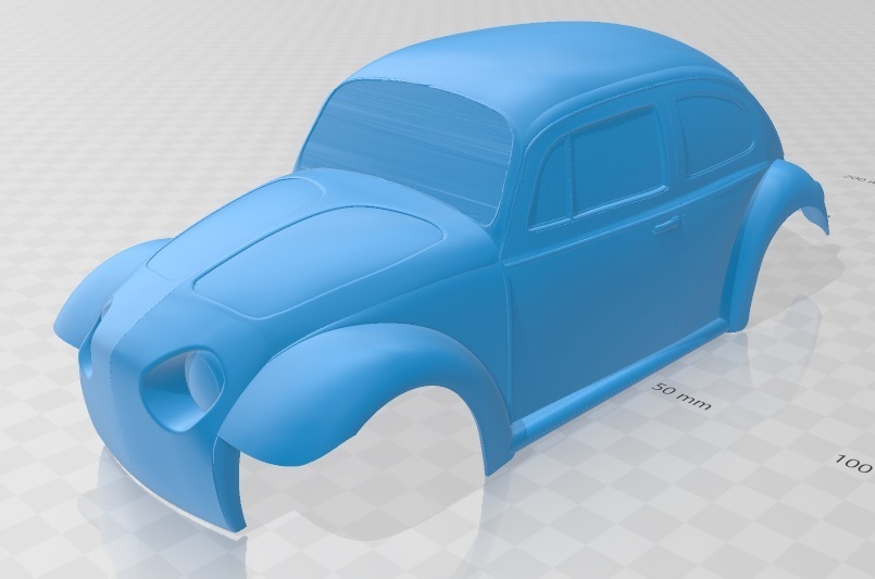 🚗 Volkswagen Baja Bug Printable Body Car・ STL File for ・Cults