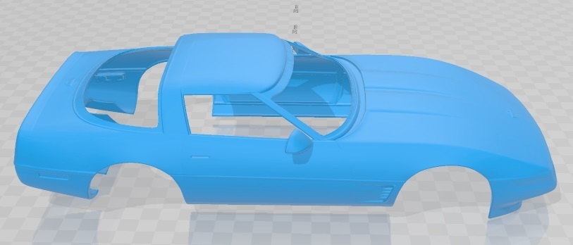 🚙 Chevrolet Corvette 1996 Printable Body Car・Free STL File for ・Cults
