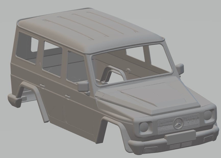 STL file Mercedes Benz G Printable Body Car 🚗・3D printer model to ...