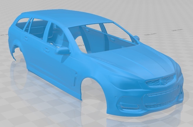 3D file Holden Commodore VF Sportwagon SS V Redline 2015 Printable Body ...