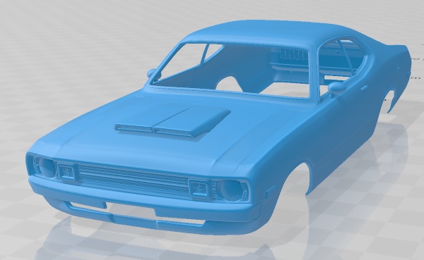 🚗 Dodge Demon 340 1972 Printable Body Car・ 3D File for ・Cults
