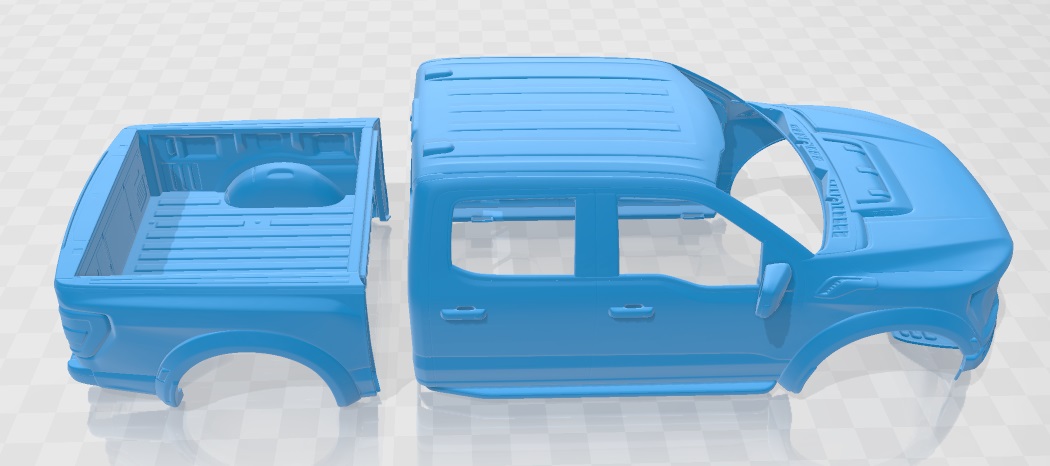 🚙 Ford F-150 Raptor 2021 Printable Body Car・ 3D File for ・Cults