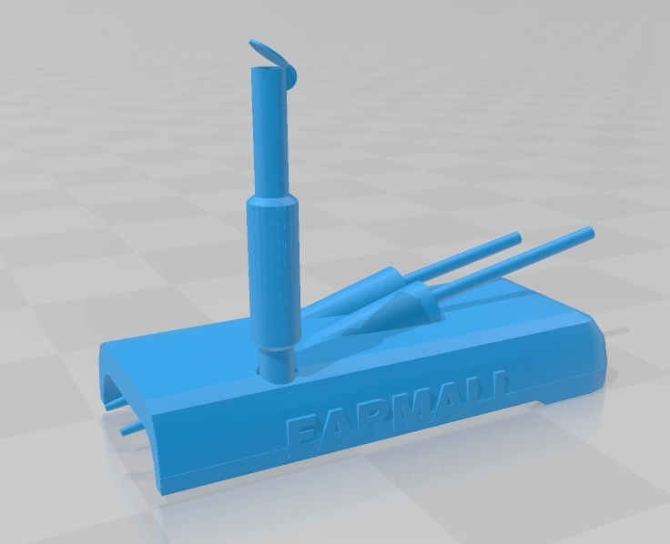 🚜 Farmall Printable Tractor・ STL File for ・Cults