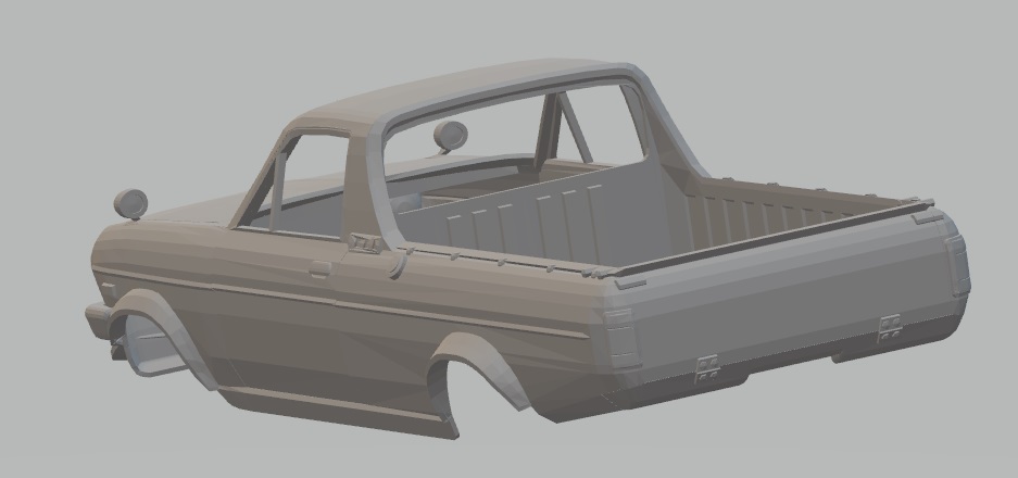 🚚 Nissan GB121 Sunny Printable Body Truck 1971・ STL File for ・Cults