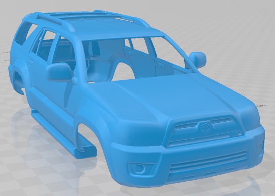 3D file Toyota 4runner 2009 Printable Body Car 🚗 ・Template to download ...