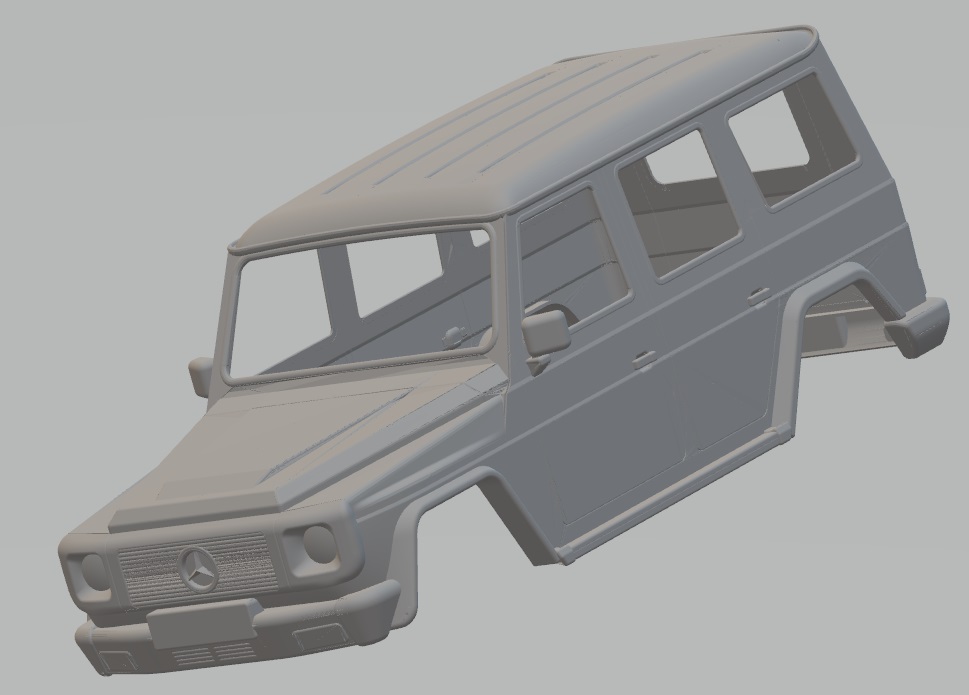 STL file Mercedes Benz G Printable Body Car 🚗・3D printer model to ...