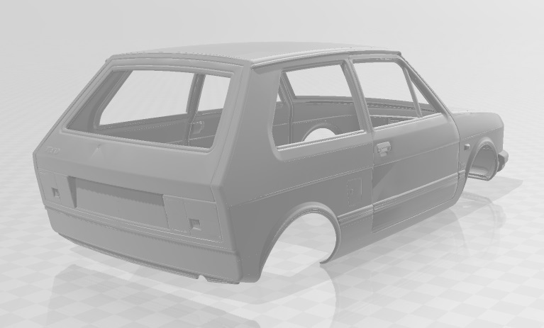 STL file Yugo 55 Printable Body Car 🚗 ・3D printable design to download ...