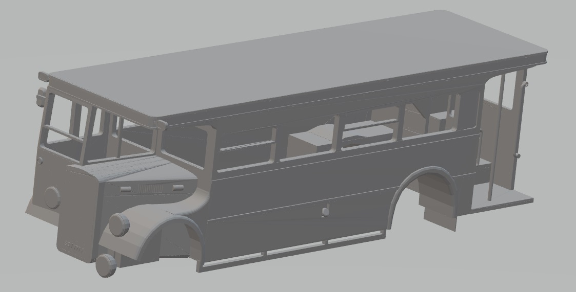 🚌 London Bus Printable Body・ STL File for ・Cults