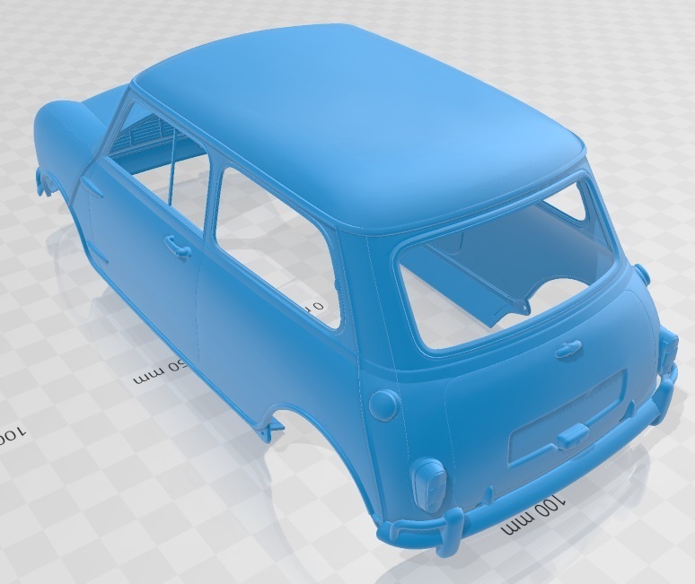 3D file Mini Cooper S 1965 Printable Body Car 🚗 ・Template to download ...