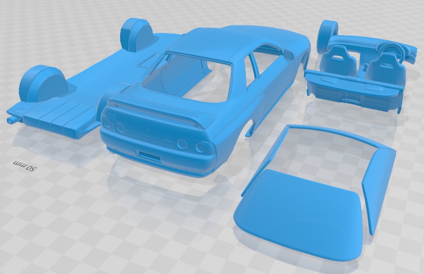 3D file Nissan Skyline R32 GT-R Coupe 1989 Printable Car 🚗 ・3D printing ...