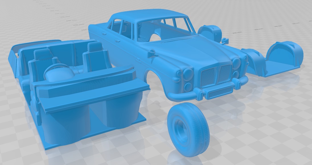 3D file Rover P5B Coupe 1973 Printable Car 🚗 ・Model to download and 3D ...