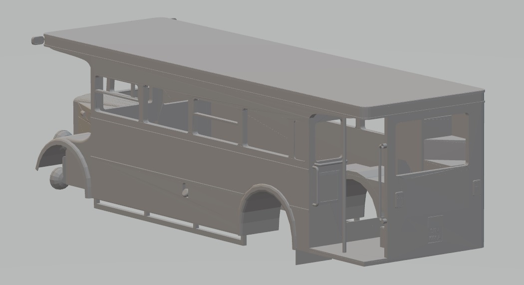 🚌 London Bus Printable Body・ STL File for ・Cults