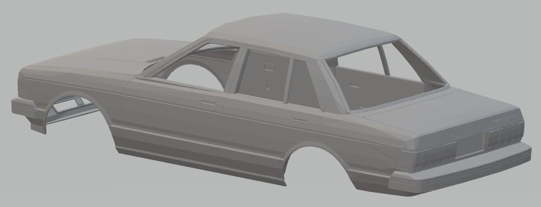 STL file Nissan Bluebird Printable Body Car 🚗 ・3D print design to ...