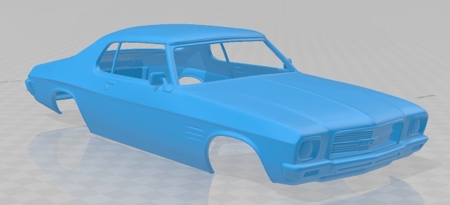 🚗 Holden Monaro Coupe GTS 350 1971 Printable Body Car・ STL File for ・Cults