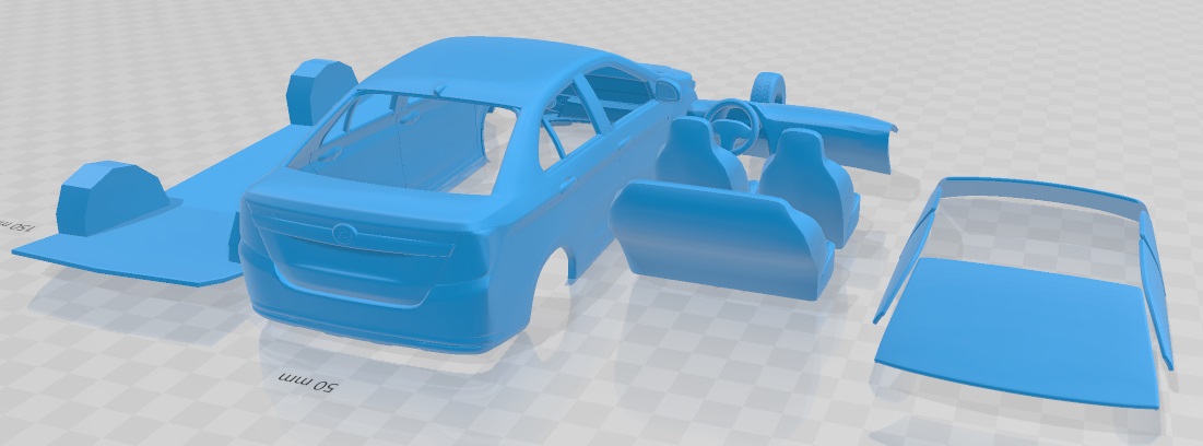 🚗 Perodua Bezza 2017 Printable Car・ 3D File for ・Cults