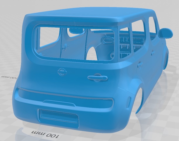 3D file Nissan Cube 2010 Printable Body Car 🚗 ・3D printer model to ...