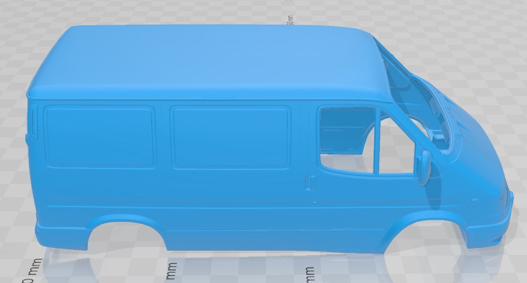 3D file Ford Transit L1H1 1994 Printable Body Van 🚙 ・3D printing idea ...