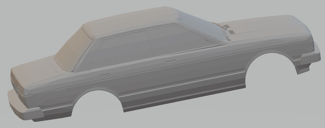 🚗 Nissan Bluebird Printable Body Car・ STL File for ・Cults