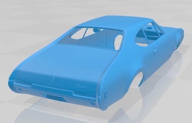 🚗 Oldsmobile 442 Cutlass Printable Body Car・ 3D File for ・Cults