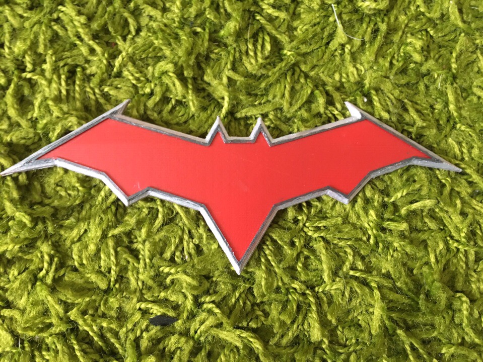 🎭 RED HOOD EMBLEM (LOGO)・ STL File for ・Cults