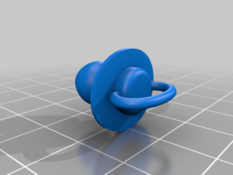 👶 Baby Pacifier・Free STL File for ・Cults