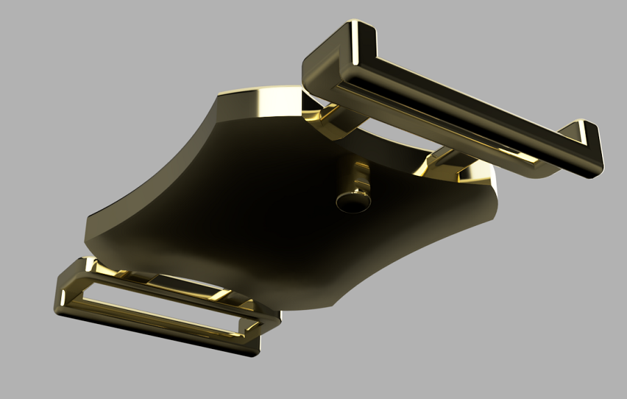 🛰 Captain Harlock Space Pirate Belt Buckle・Free STL File for ・Cults