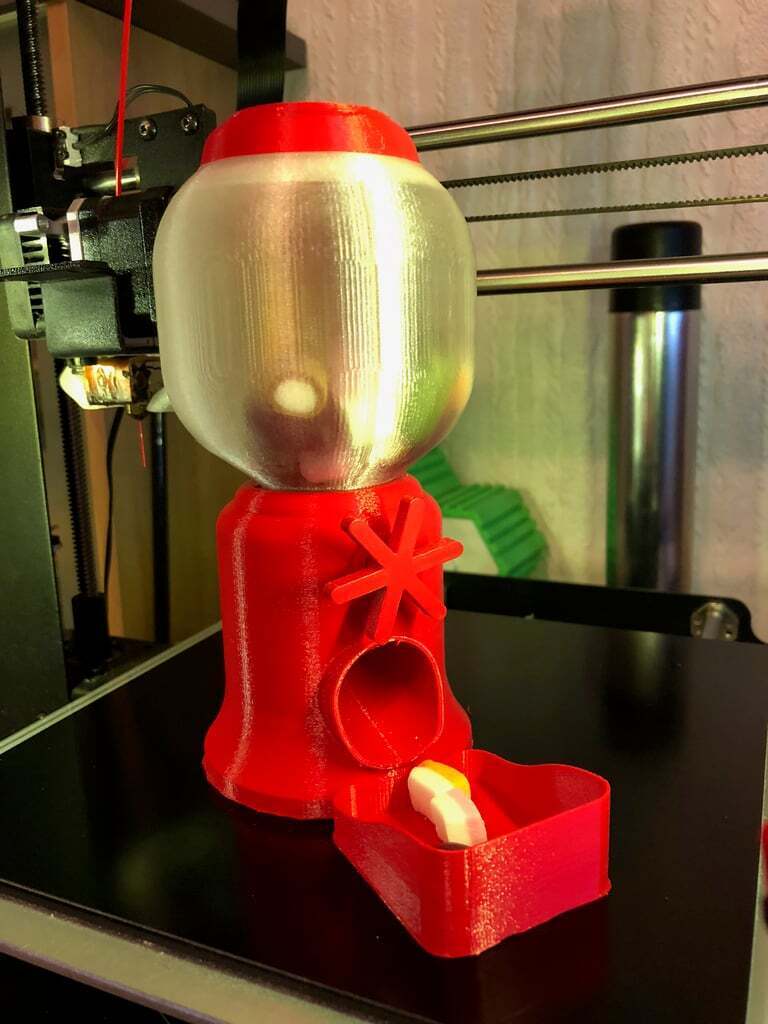 3D printing Candy Dispenser 100% printed・Cults