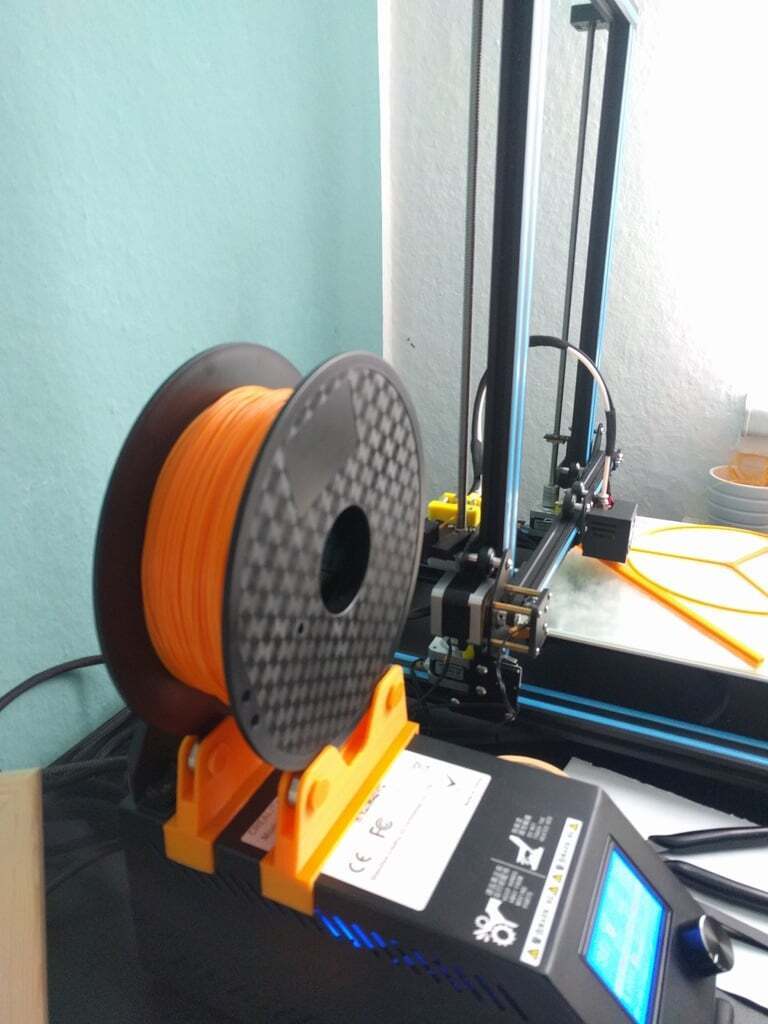 3D printing Updated Creality CR-10 Bearing Filament Spool Holder (V7)・Cults