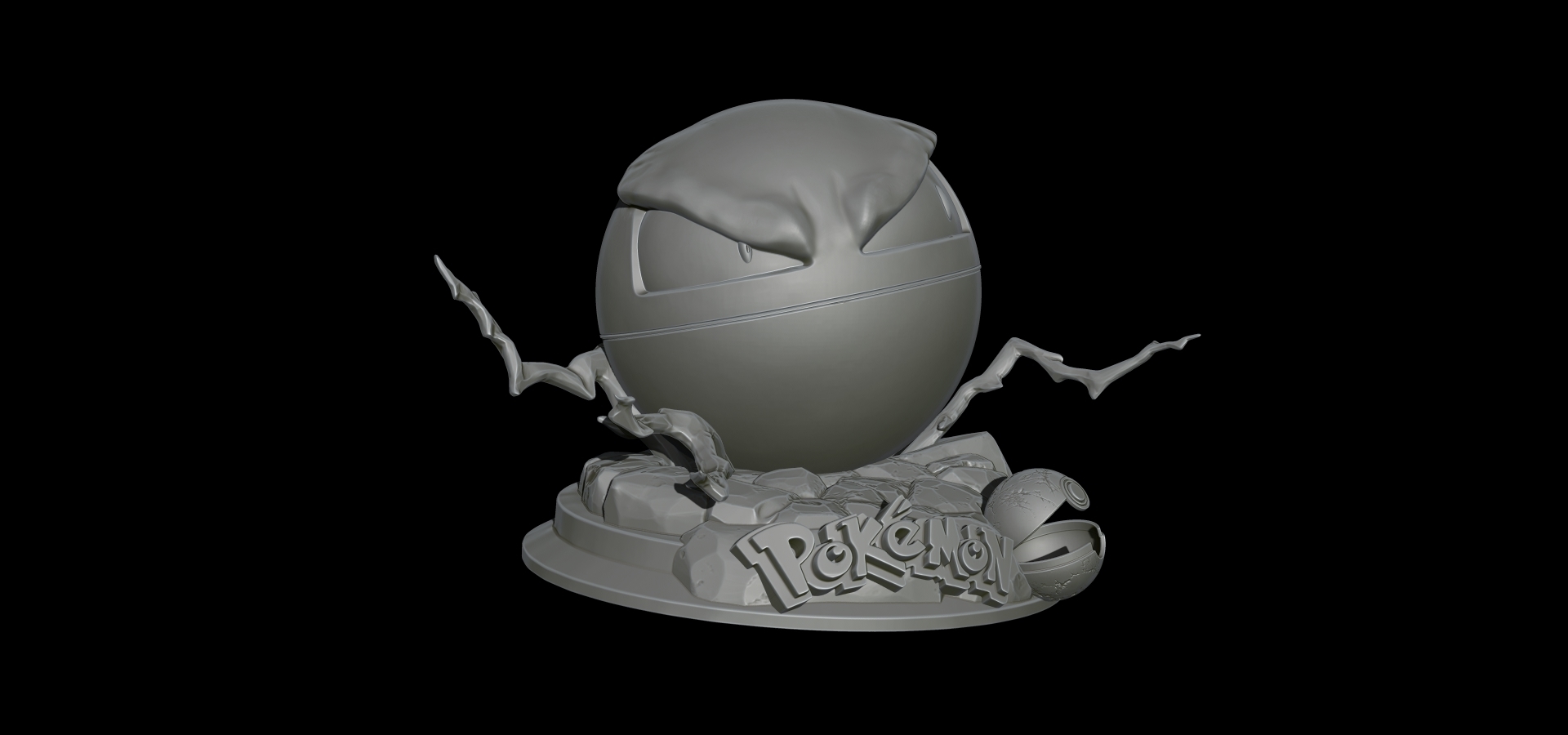 Archivo STL Diorama de Voltorb Pokemon (voltorbe #100) 🐉 ・Modelo ...