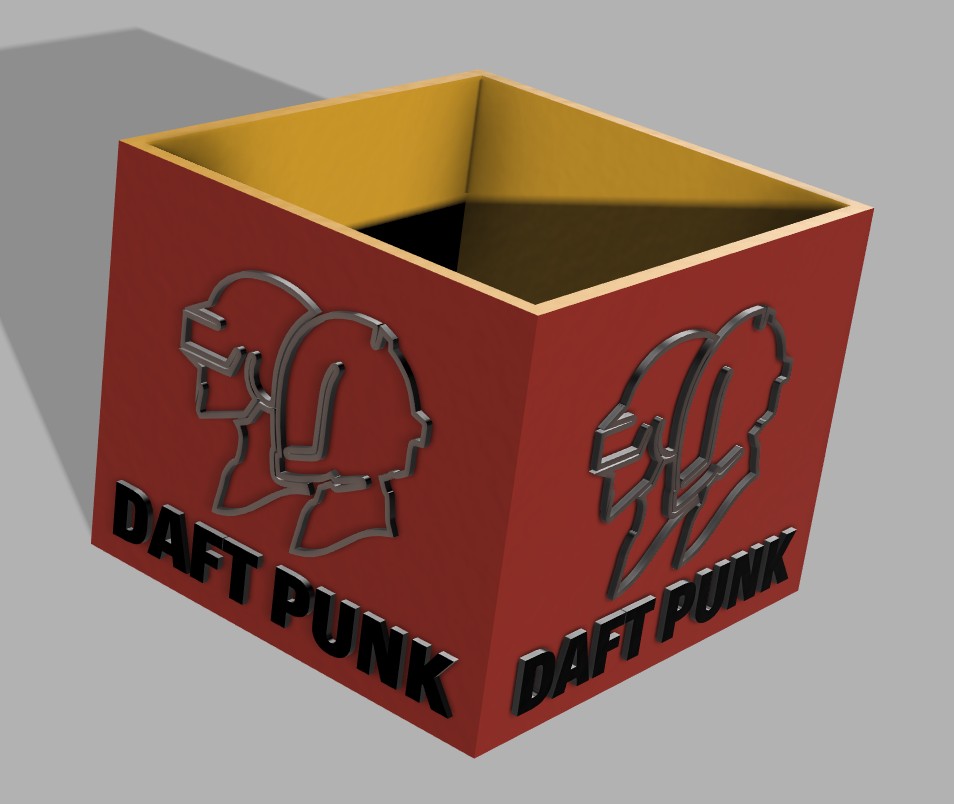 STL file Daft Punk 📦・3D printing idea to download・Cults