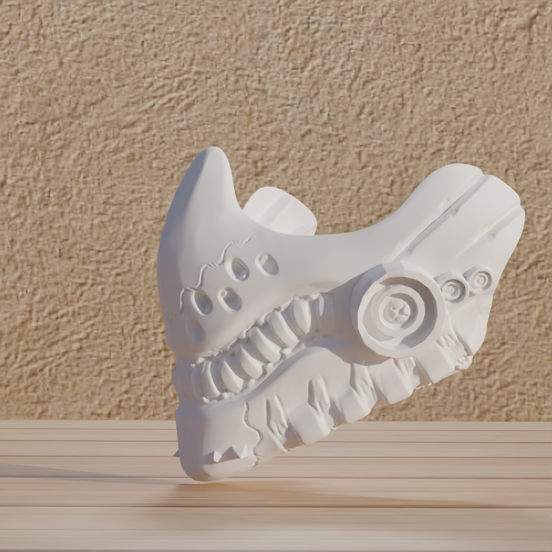 3D file File: Cyber-mask in STL digital format 📁 ・3D printer design to ...