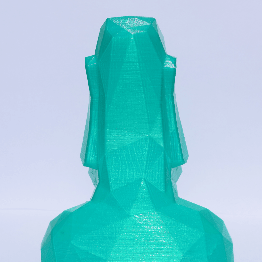 3D printing Low Poly Moai • made with Dagoma DiscoEasy200・Cults