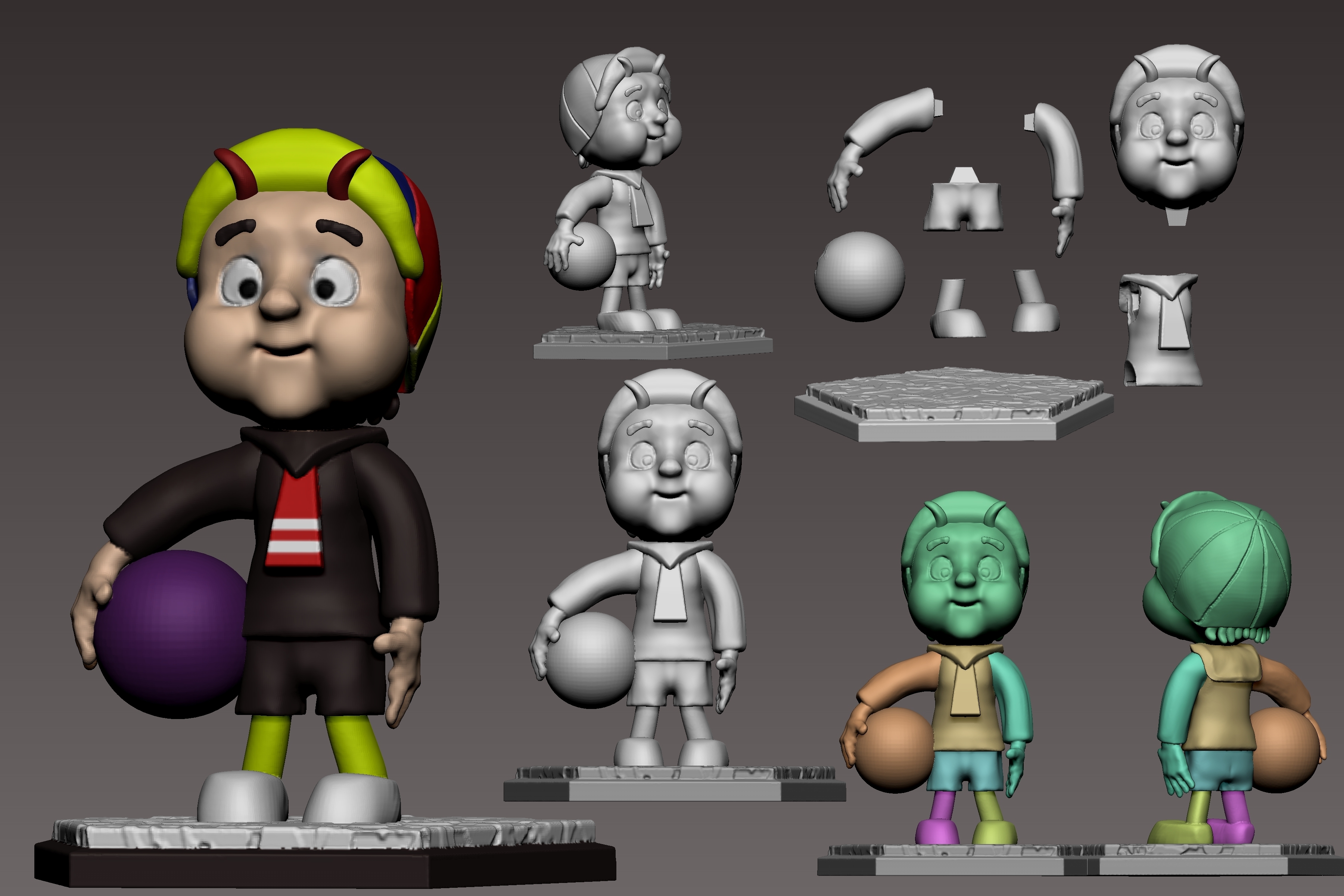 STL file Quico - kiko 🎨 (OBJ)・Model to download and 3D print・Cults