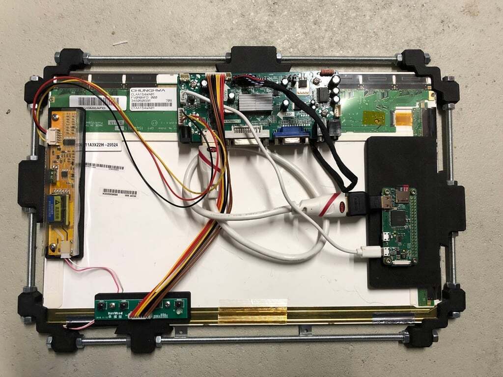 💻 Laptop LCD Panel Skeleton Frame・3D Print・Cults