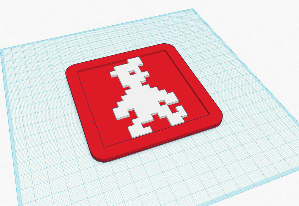 🧞‍♂️ ZX Spectrum Manic Miner Coaster Set・Free 3D File for ・Cults