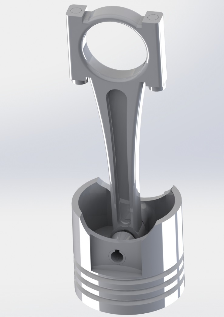 🎨 Piston・ STL File for ・Cults