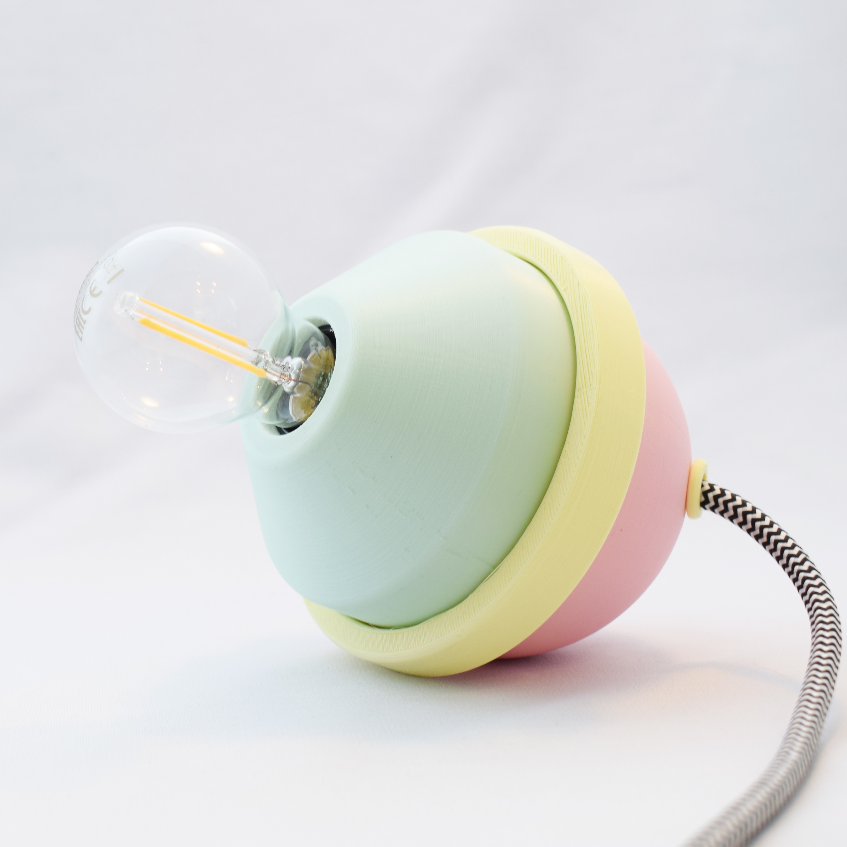 STL file Roly Polly auxiliary lamp 🔦 ・3D print design to download・Cults