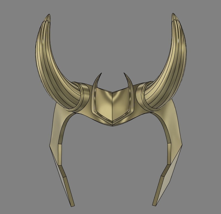 STL file Loki Crown 👑 ・Model to download and 3D print・Cults