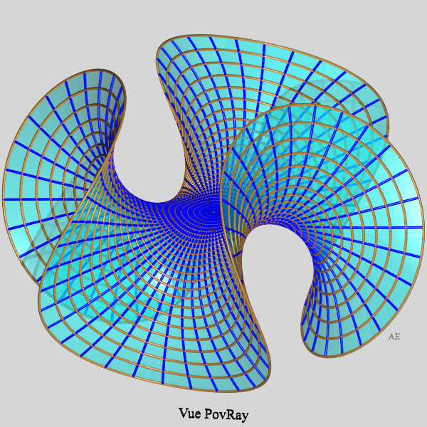 Fichier 3D gratuit surface d'Enneper -ordre 3 - surface minimale 👽 ・Plan à télécharger et à ...