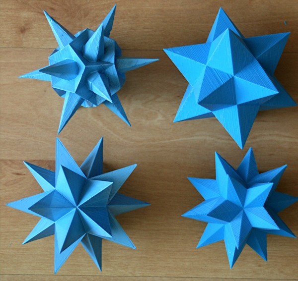 Archivo STL gratis estelaciones del dodecaedro -dodecaedro estrellado 👽 ...