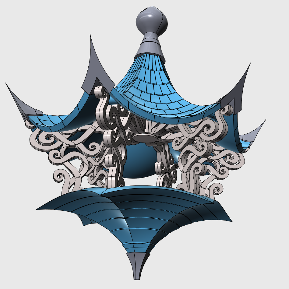 🕍 Air Temple Bird Feeder・ 3D File for ・Cults