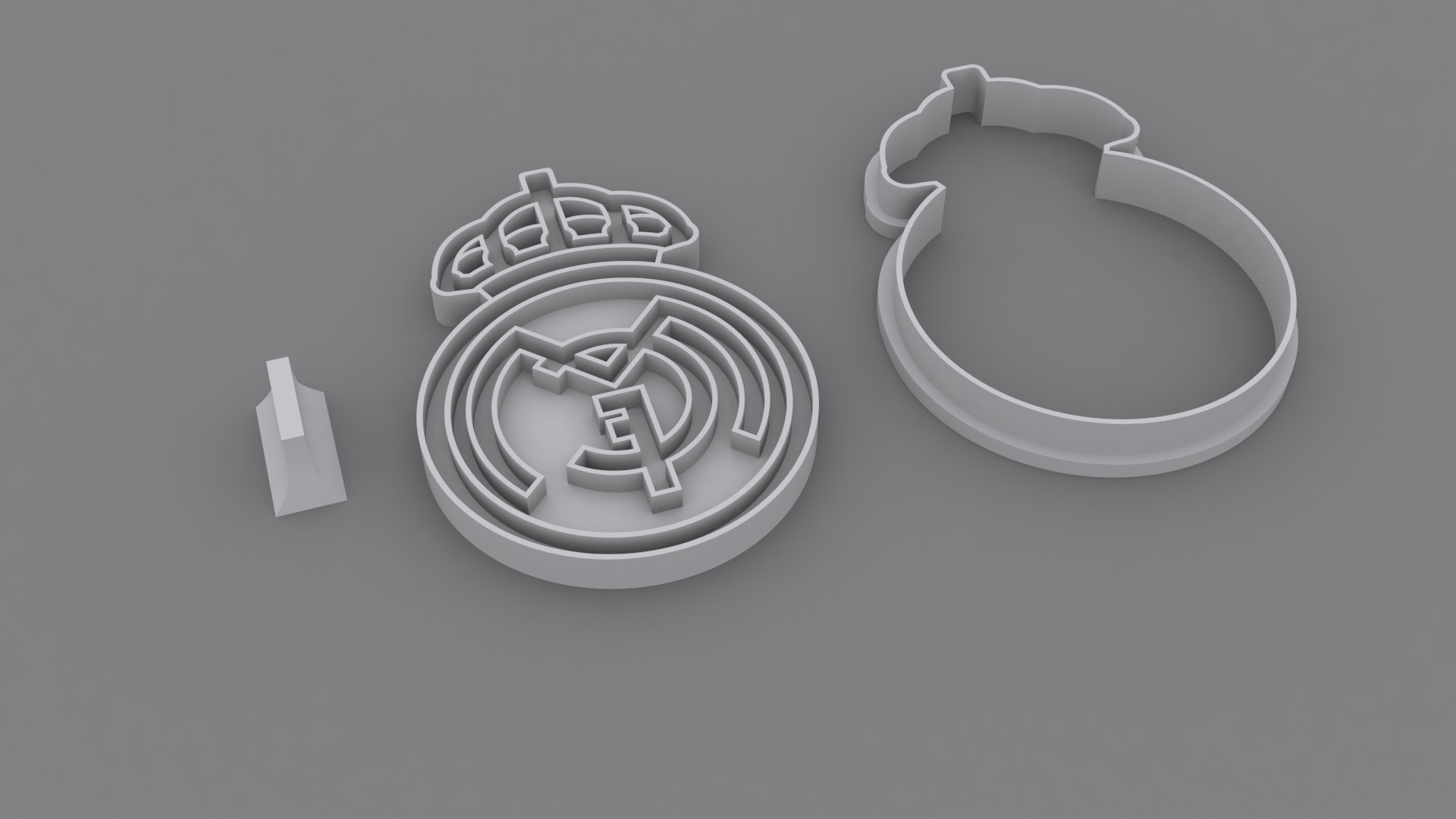 STL file Cookie Cutter - Cookie Cutter Real Madrid 🍪 (OBJ)・3D printing ...